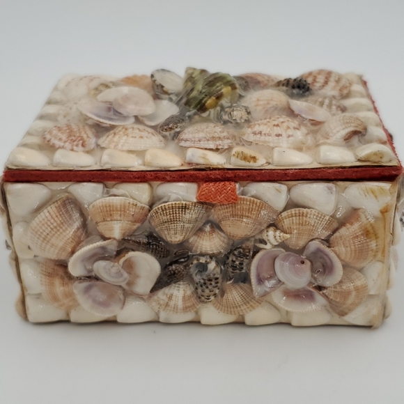 Vintage | Storage & Organization | Vintage Seashell Trinket Box | Poshmark